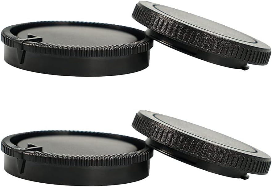 Amazon.com: 2 Pack Z Mount Body Cap Cover & Rear Lens Cap for Nikon Z8 ...