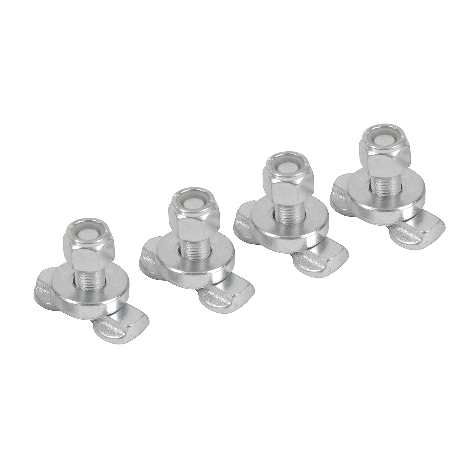 Amazon.com: MOTO4U L-Track Double Lug Threaded Stud Nut Fitting Tie ...