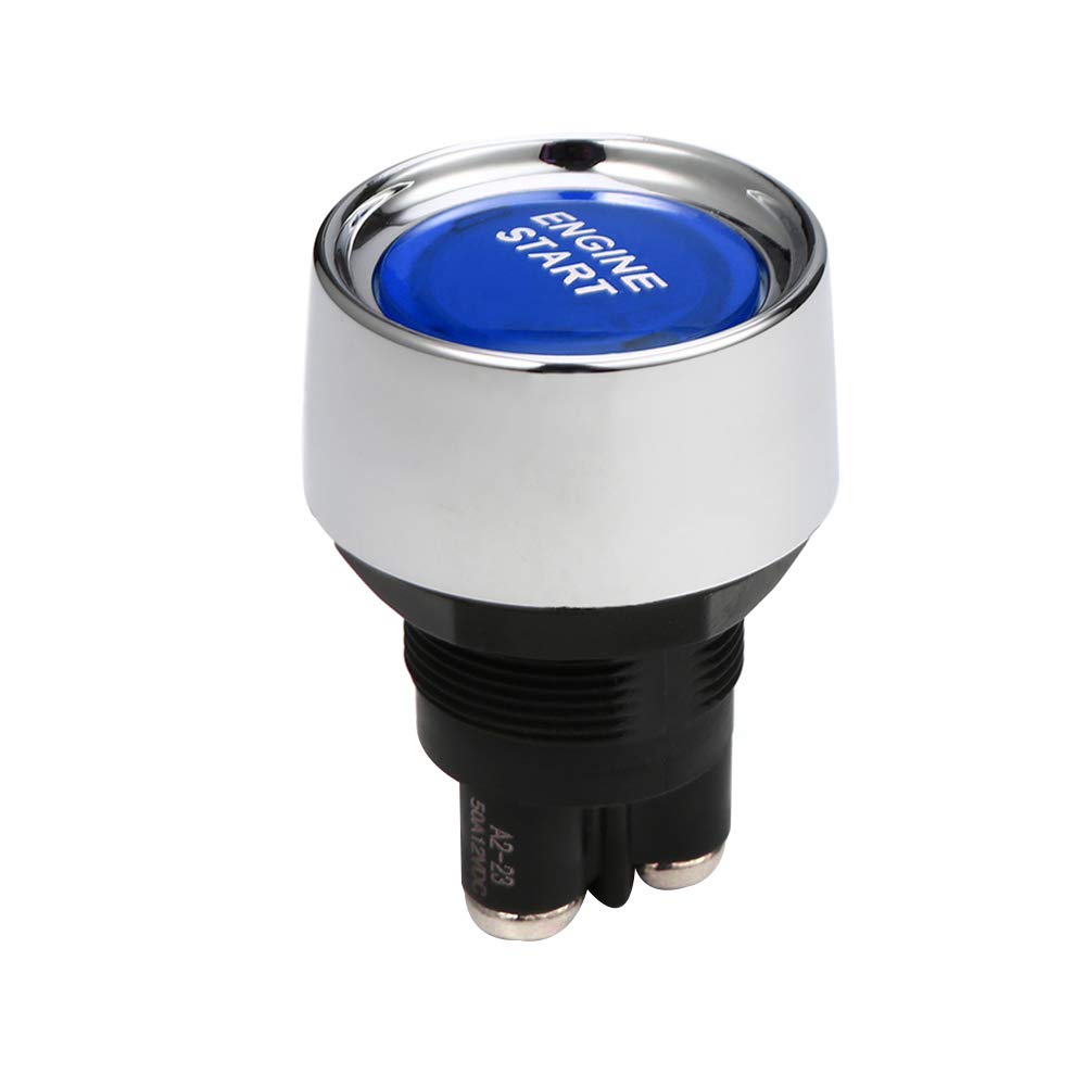 12V Engine Start Button, MoreChioce Universal Motorcycle Engine Push to ...