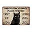 Amazon.com: Funny Metal Garage Tin Signs Vintage Man Cave Decor Patio ...