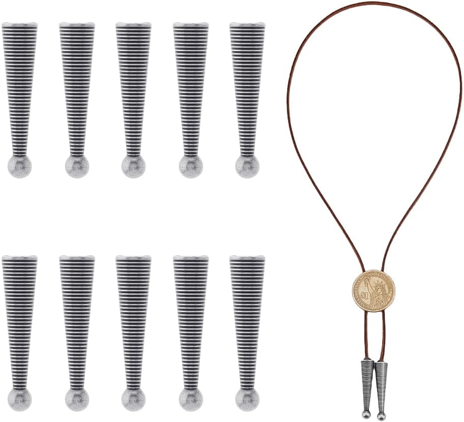 Amazon.com: SUPERFINDINGS 10Pcs 35mm(1.38icnh) Bolo Tie Tips Antique ...