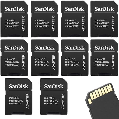 SanDisk microSD to SD Memory Card Adapter (MICROSD-ADAPTER) : Amazon.co ...