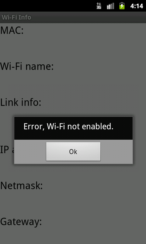 Wi-Fi Info - App on Amazon Appstore