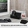 Amazon.com: BRAINWAVZ Desktop Keyboard & Dual PC Mouse Stand Holder ...