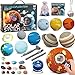Amazon.com: Woumserta Gemstone Dig Kit, Solar System Space Toys ...