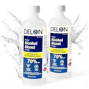 Club Supreme Delon Rubbing Alcohol 70% U.S.P. Sterilization Solution ...