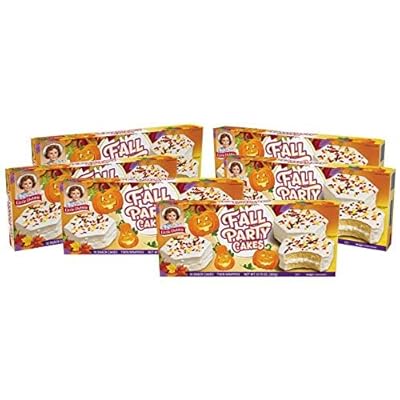 Buy Little Debbie Fall Party Cakes, Vanilla, 10 Twin Wrapped Cakes 6 ...