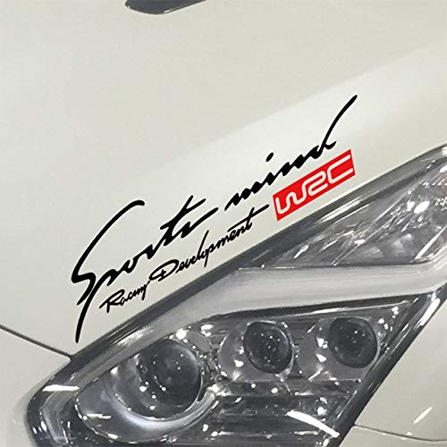 LYOMAN® Car Stickers Exterior Sports Mind Racing developments WRC Car ...