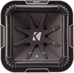 Amazon.com: KICKER L78 Q-Class 8-Inch (20cm) Square Subwoofer, Dual ...