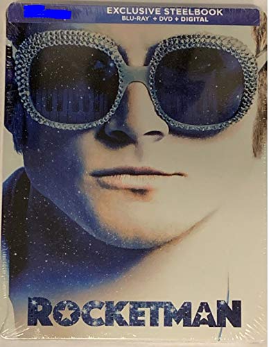Amazon.com: Rocketman 2019 Limited Edition Steelbook (Blu-Ray + DVD ...