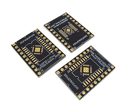 QFN20 TSSOP20 SSOP MSOP SO SMD to DIP Prototyping Breakout Board GP ...
