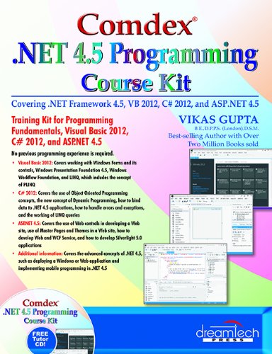 Comdex .Net 4.5 Programming Course Kit: Vikas Gupta: 9789351194071 ...