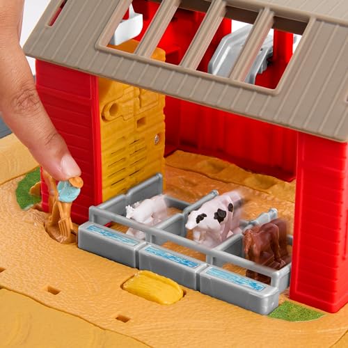 Snapklik.com : Matchbox Toy Car Playset, Action Drivers Farm Adventure Set