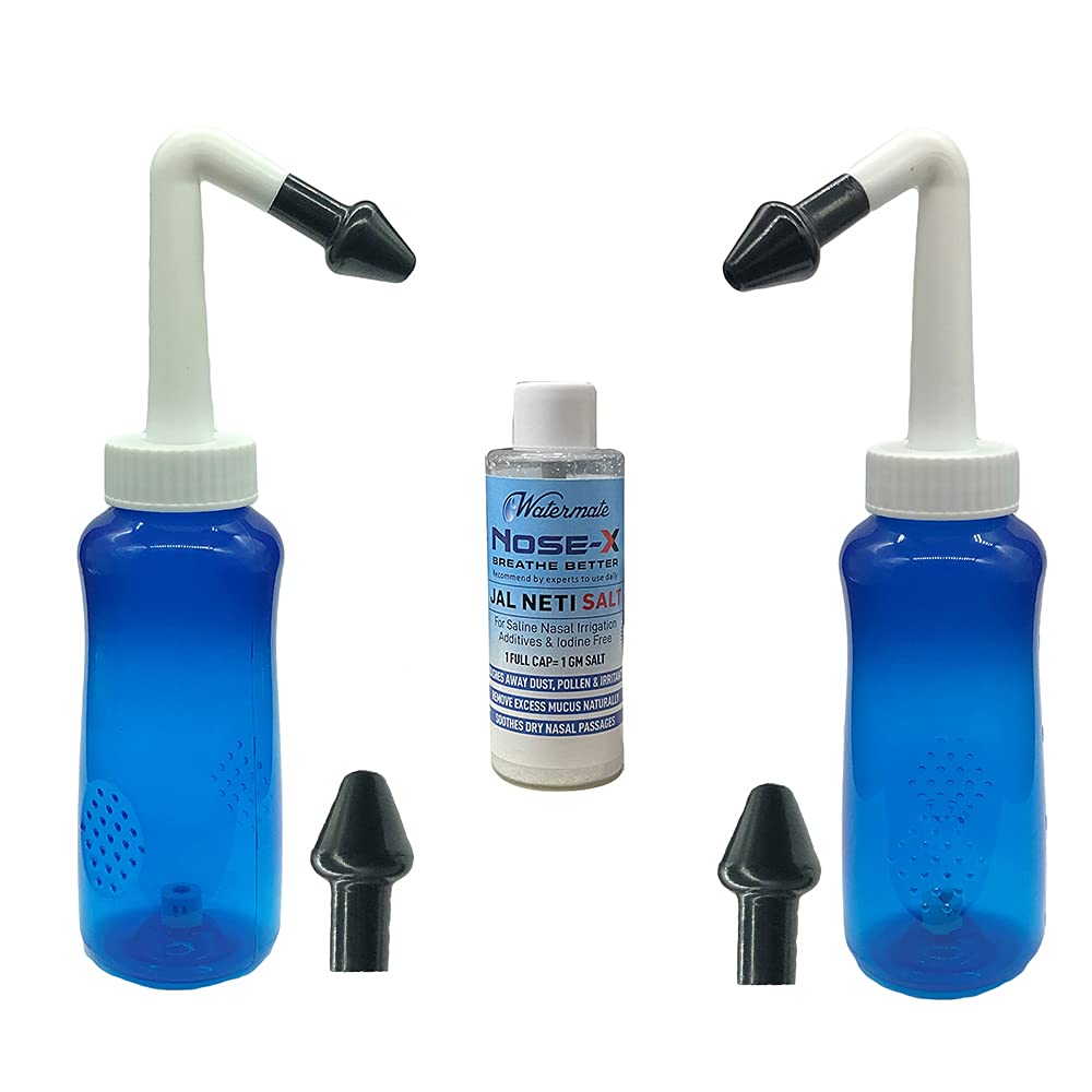 Anti Microbial Neti Bottle For Family Set Of 2 Bottle | Desertcart OMAN
