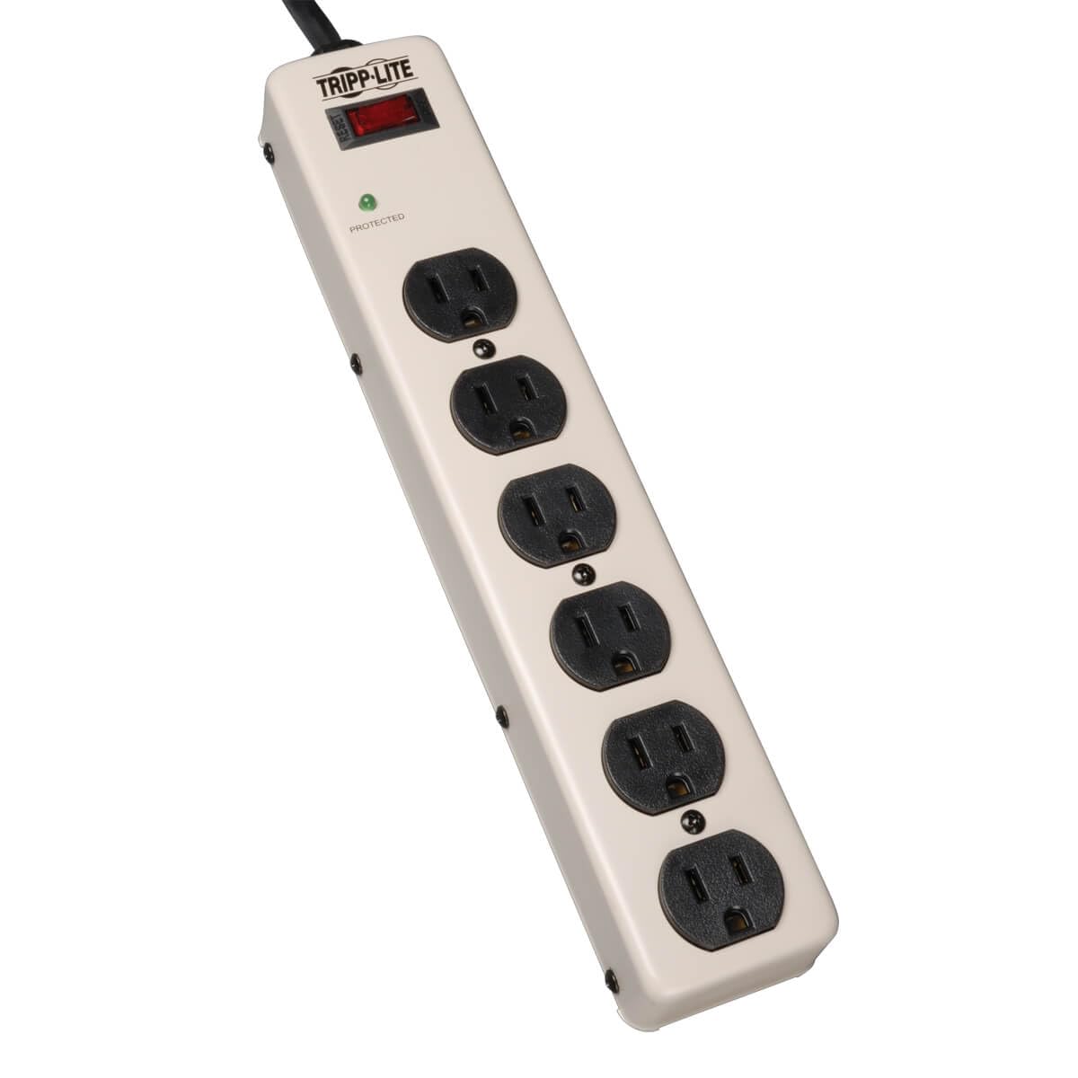 Amazon.com: Tripp Lite 6 Outlet Surge Protector Power Strip, 6ft Cord ...