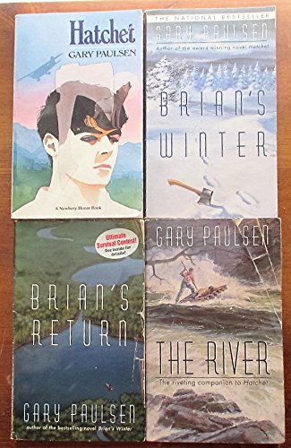 Hatchet 4 book set, Hathet, Brian's Winter, Brian's Return, & The River ...