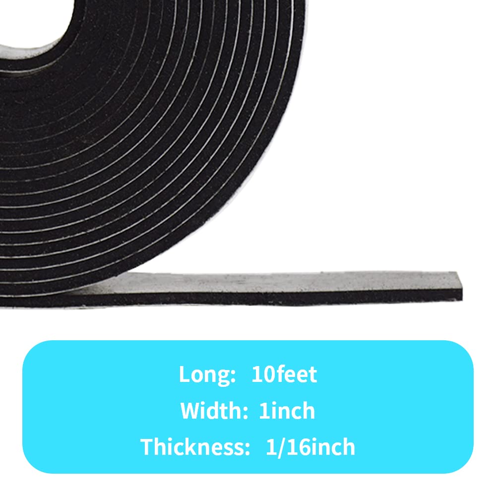 Snapklik.com : DEVNOL Neoprene Rubber Strips 1/8