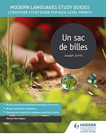 Amazon.com: Modern Languages Study Guides: Un sac de billes: Literature ...