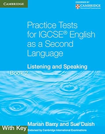 Practice Tests for Igcse English as a Second Language: Listening and ...