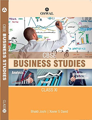 Business Studies: Textbook for CBSE Class 11 : Joshi, Bhakti, David ...