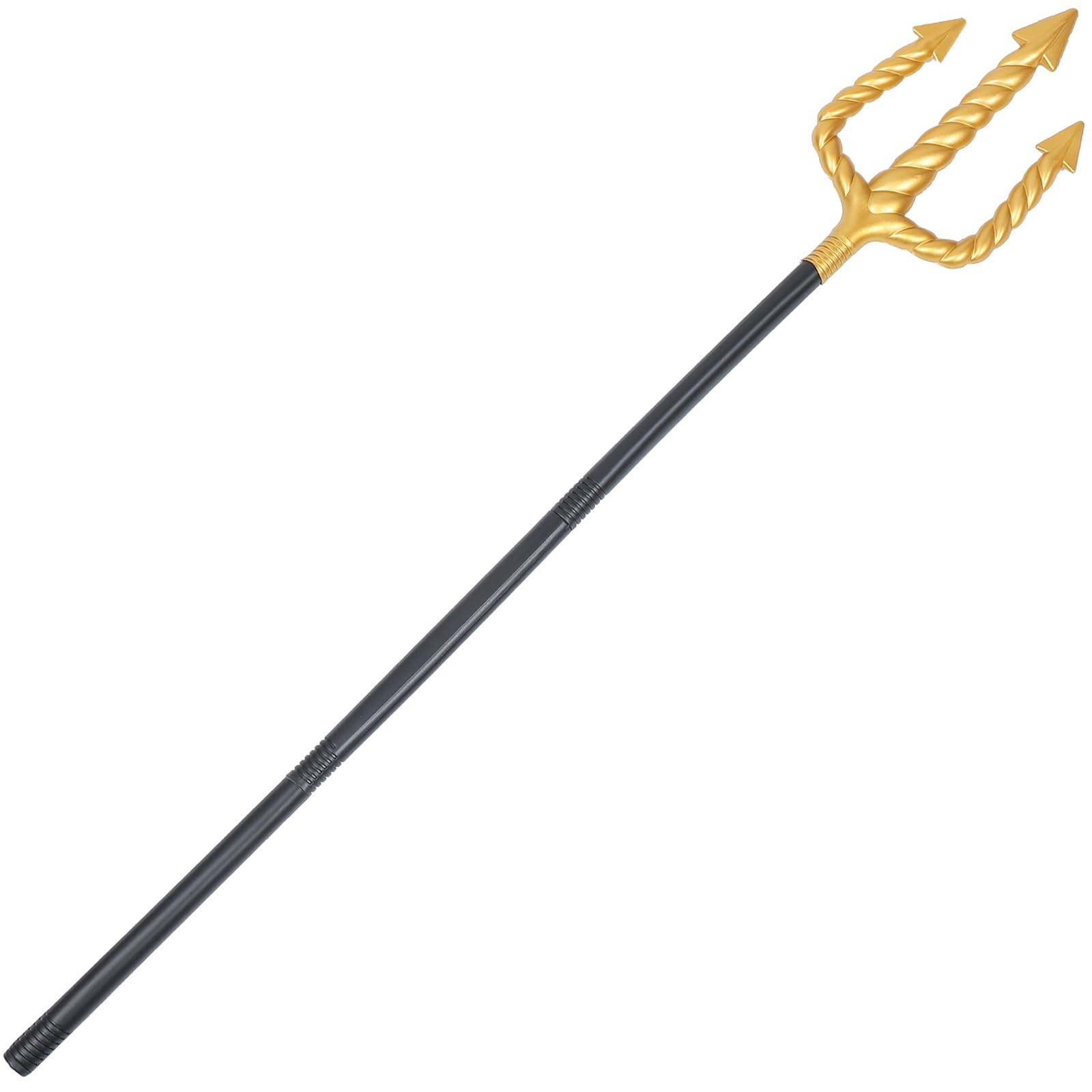 Amazon.com: Halloween Costume Accessories: Aquaman Trident Spear, 54.5 Inch Gold Trident Plastic ...