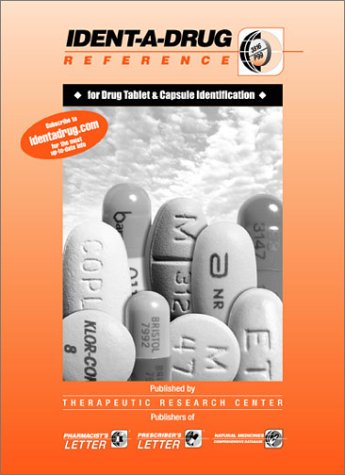 Ident-A-Drug Reference: 2002 Edition: 9780967613673: Books - Amazon.ca