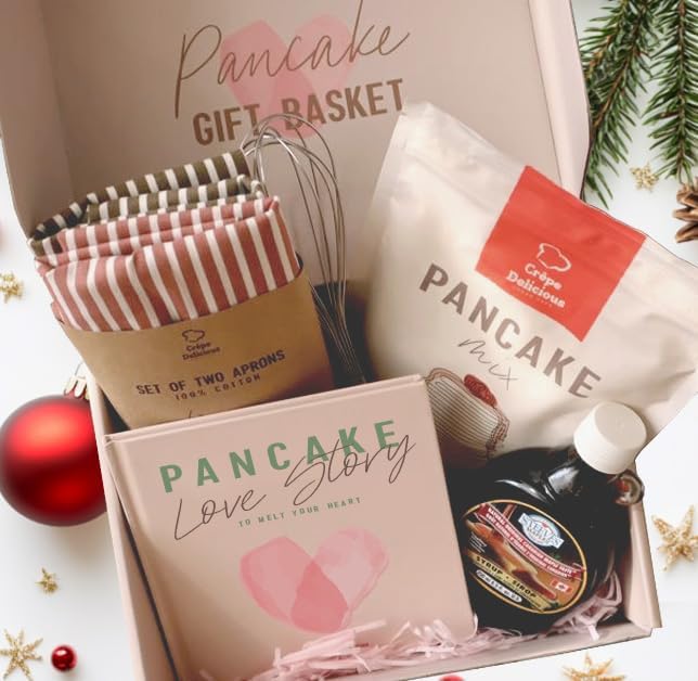 Amazon.com: Crepe Delicious Pancake Gift Basket for Couples, Food Gifts ...
