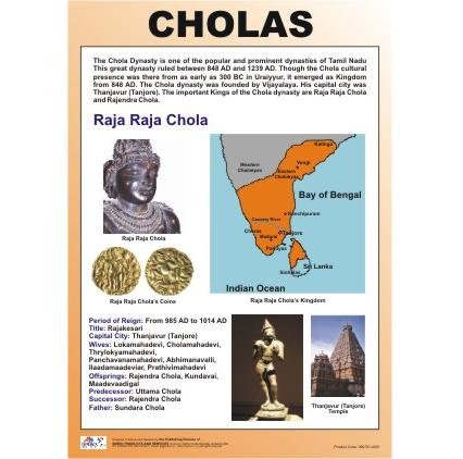 Buy Cholas - Raja Raja Chola History Chart Book Online at Low Prices in ...