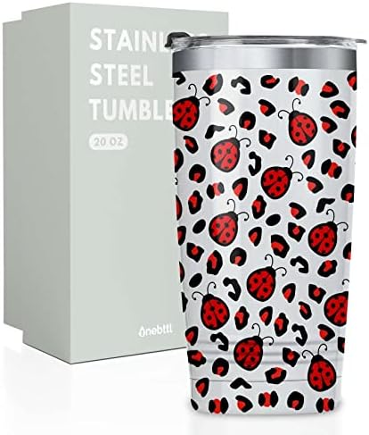 Amazon.com: Adorable Ladybug 10 oz Coffee Mug/cup with Dotted Bow Great ...