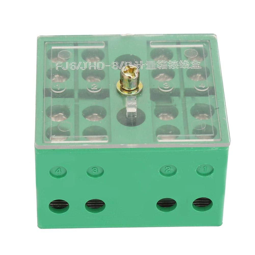Buy Terminal Junction Box Qfj6 Jhd 8 B Single Phase 4 In 4 Out Electric Row Terminal Measuring