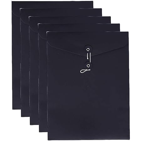 VANRA Kraft Paper A4/C4 File Folders Filing Envelope Folder Pack of 5 ...