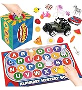Amazon.com: Joyreal Alphabet Learning Toys for Toddlers, 26 Alphabet ...