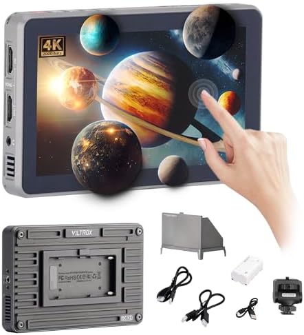 Amazon.com : VILTROX DC-X2 6 Inch Touchscreen Camera Field Monitor ...