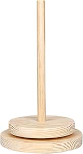 Amazon.com: Wooden Spools Holder, Rotating Yarn Dispenser Stand, Hand ...
