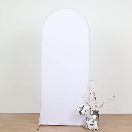 Amazon.com : Spandex Arch Backdrop Cover Ripple Arch Stand Frame ...