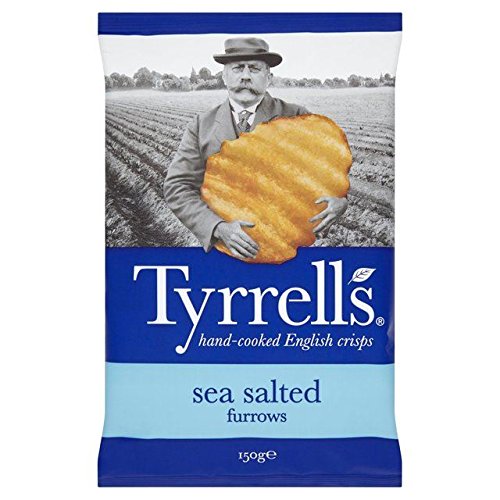 Amazon.com: Tyrrells Sea Salted Furrows 150g