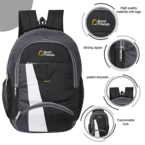 Buy Good Friends Laptop Backpack Business Collage & School Travel Bags ...