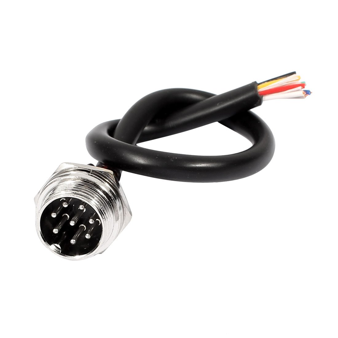 Buy IIVVERR GX16 20cm pipe tube Joint Type 8 Pin Male Aviation ...