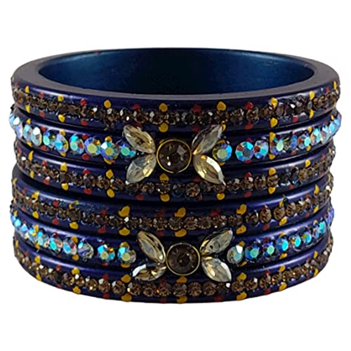 Buy Abhivyakti Creations Traditional Lac Bangle Set For Women and Girls | Jaipuri Lakh Kada Set ...