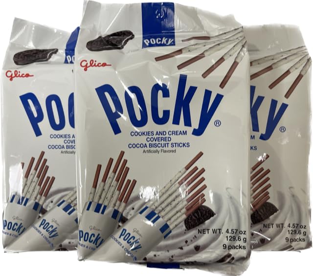 Pocky Sticks Japanese Snacks Variety Pack of 3.Asian Snacks Poky Sticks ...