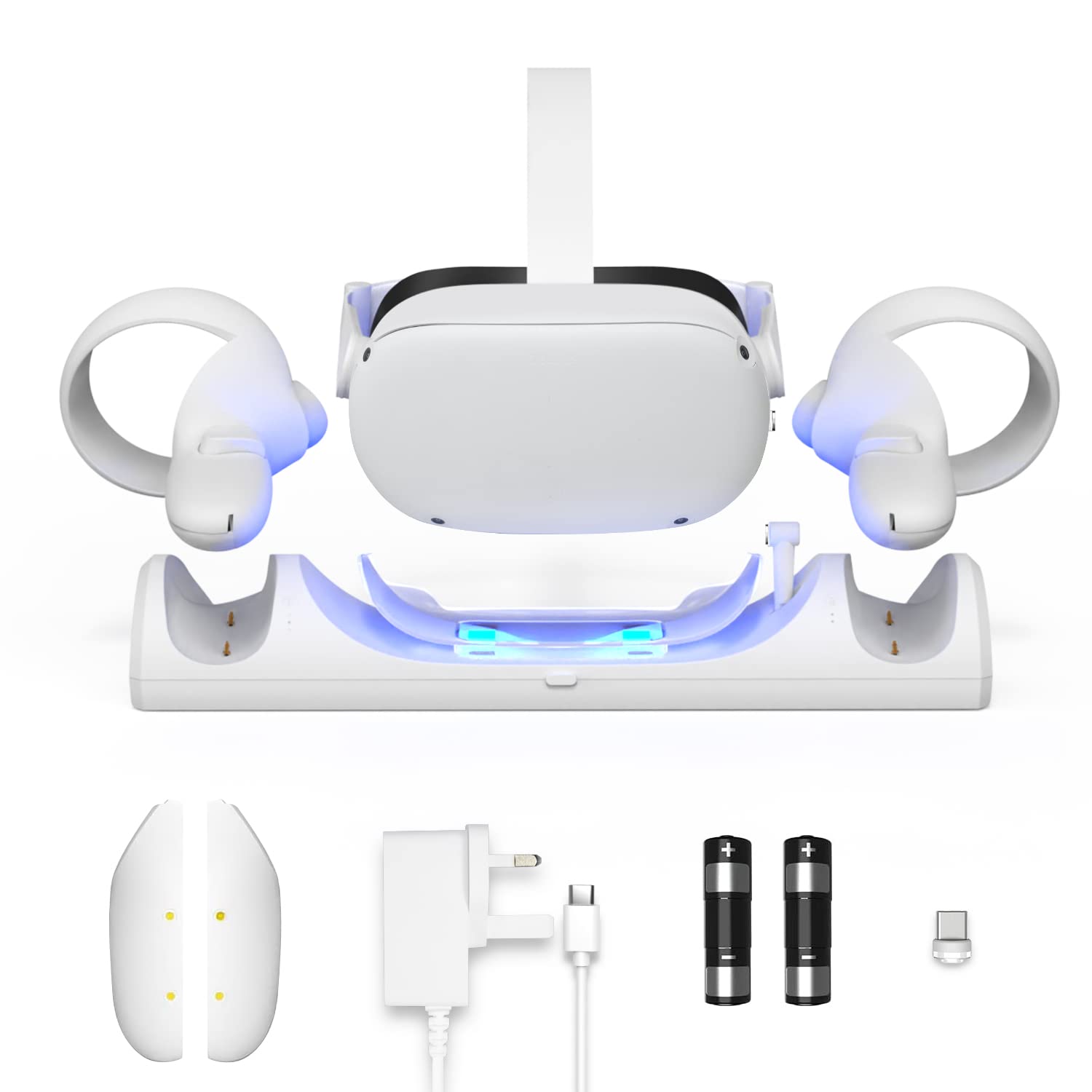 Magnetic Charging Dock For Vr Headset And Touch Controllers Fiehduw ...