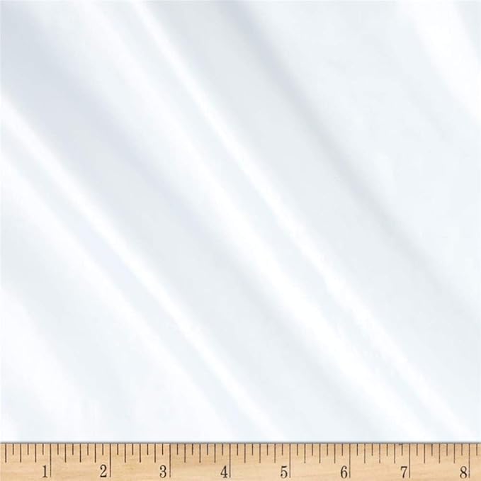 Amazon.com: Polyester Lining White, Fabric by the Yard