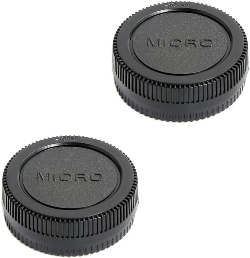 Amazon.com : Camera Body Cap and Lens Rear Cap Cover Replacement Set ...