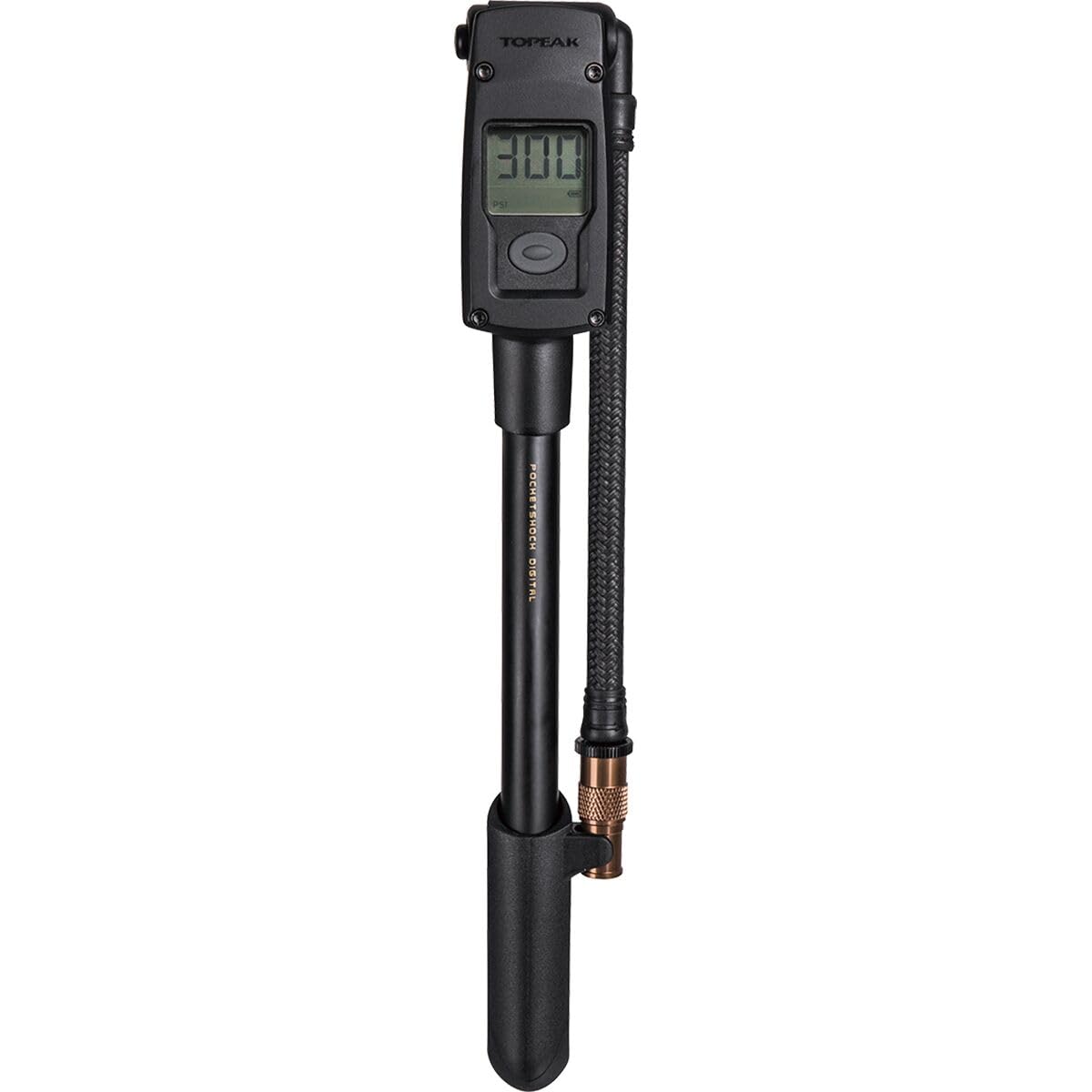 Amazon.com : Topeak PocketShock Digital Shock Pump with 300 PSI Digital ...