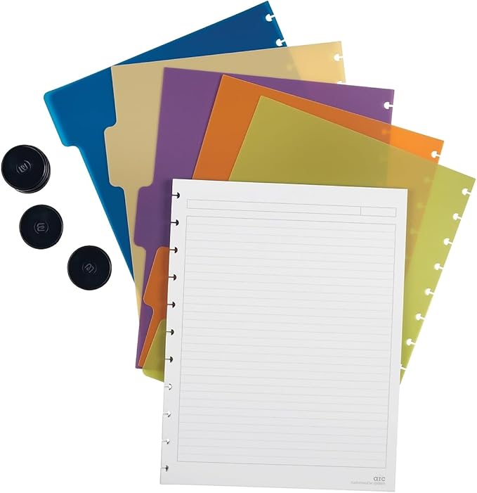 Amazon.com : Staples Arc Customizable Notebook System Accessory Kit ...
