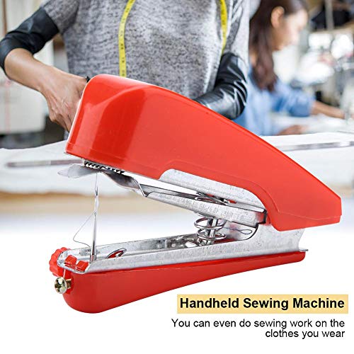 Mini Single Stitch Handheld Sewing Machine Portable Stitch Manual ...