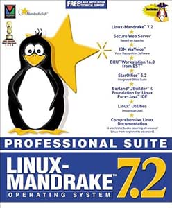 Linux Mandrake OS 7.2 Professional Suite Edition : Amazon.co.uk: Software