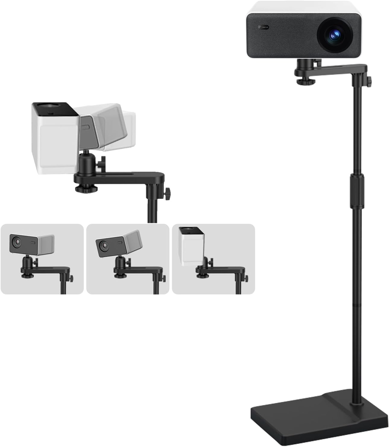 Support videoprojecteur, support projecteur, réglable en hauteur, pied ...