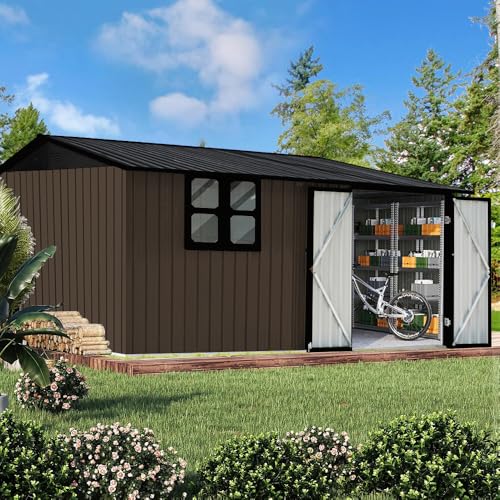 Snapklik.com : UBGO Extra Large Sheds 10ftx12ft,Outdoor Storage Sheds