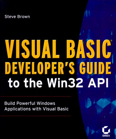 Visual Basic Developer's Guide to the Win32 API: Amazon.co.uk: Books